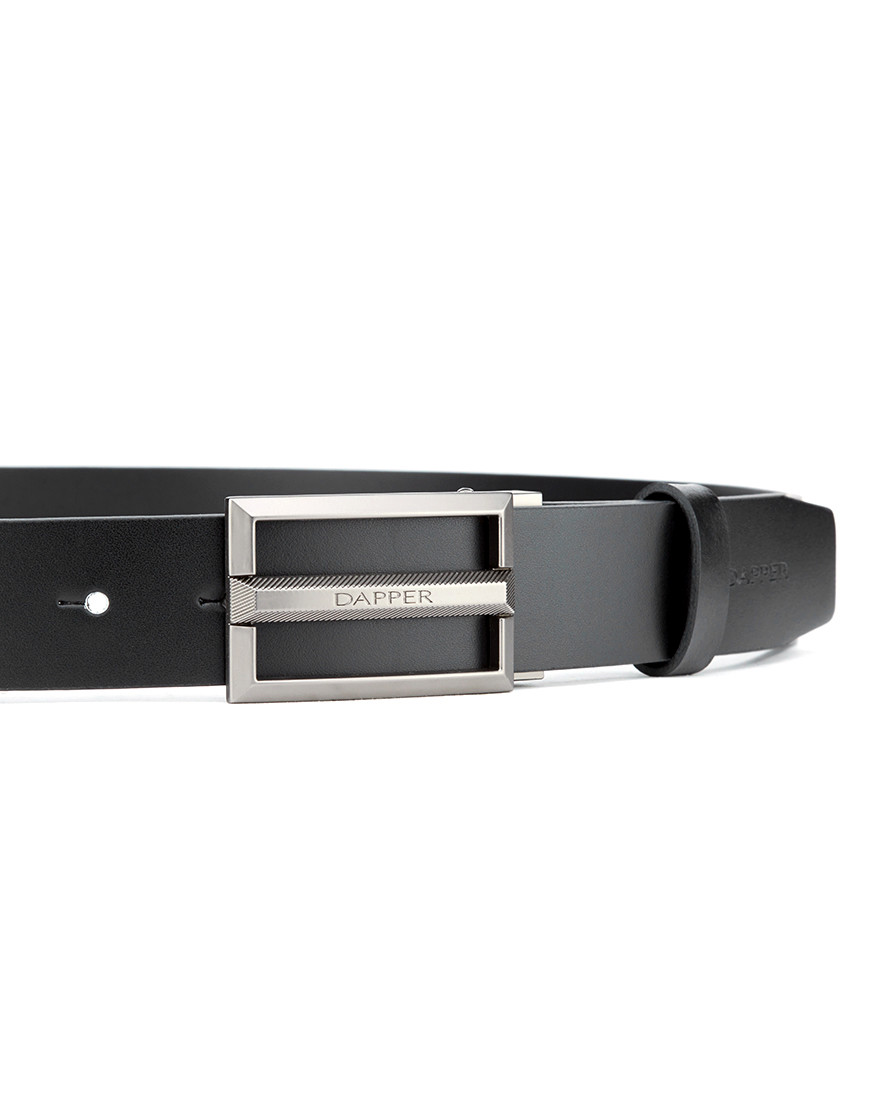 Brick Plaque Buckle Belt