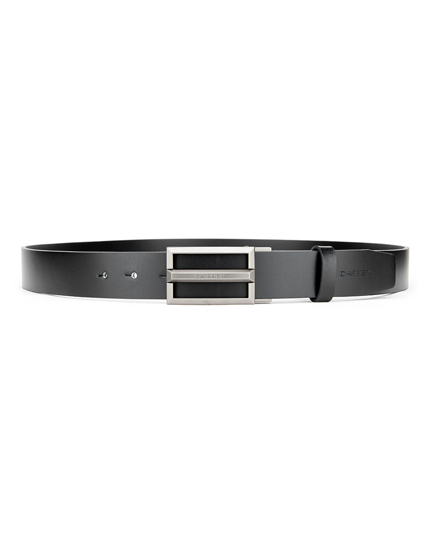 Brick Plaque Buckle Belt